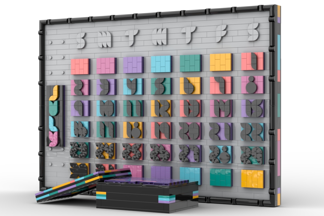 [Perpetual Calendar IV - Colour Me Happy!] [BrickLink]