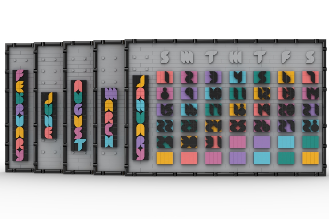 [Perpetual Calendar IV - Colour Me Happy!] [BrickLink]