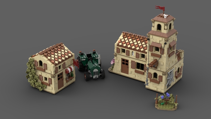 Mafioso's vineyard from BrickLink Studio [BrickLink]