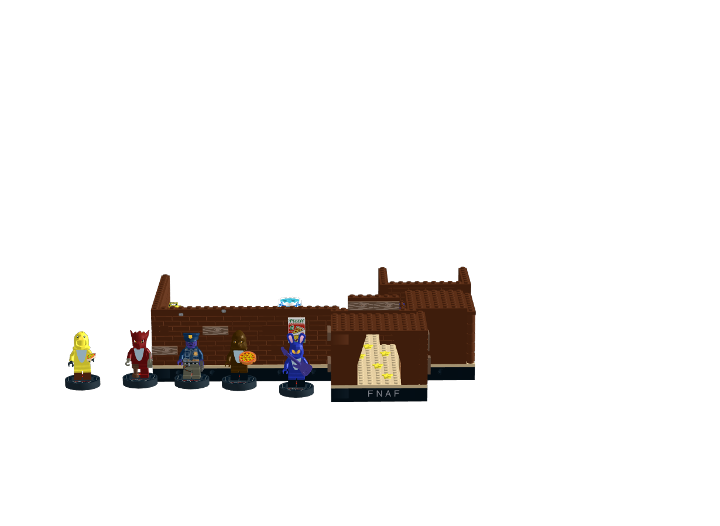 lego ideas (fnaf set one) from BrickLink Studio [BrickLink]