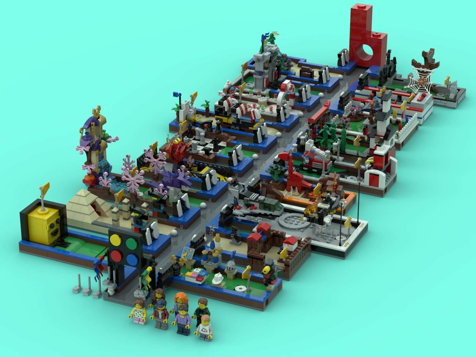 [Miniature Golf Course] [BrickLink]