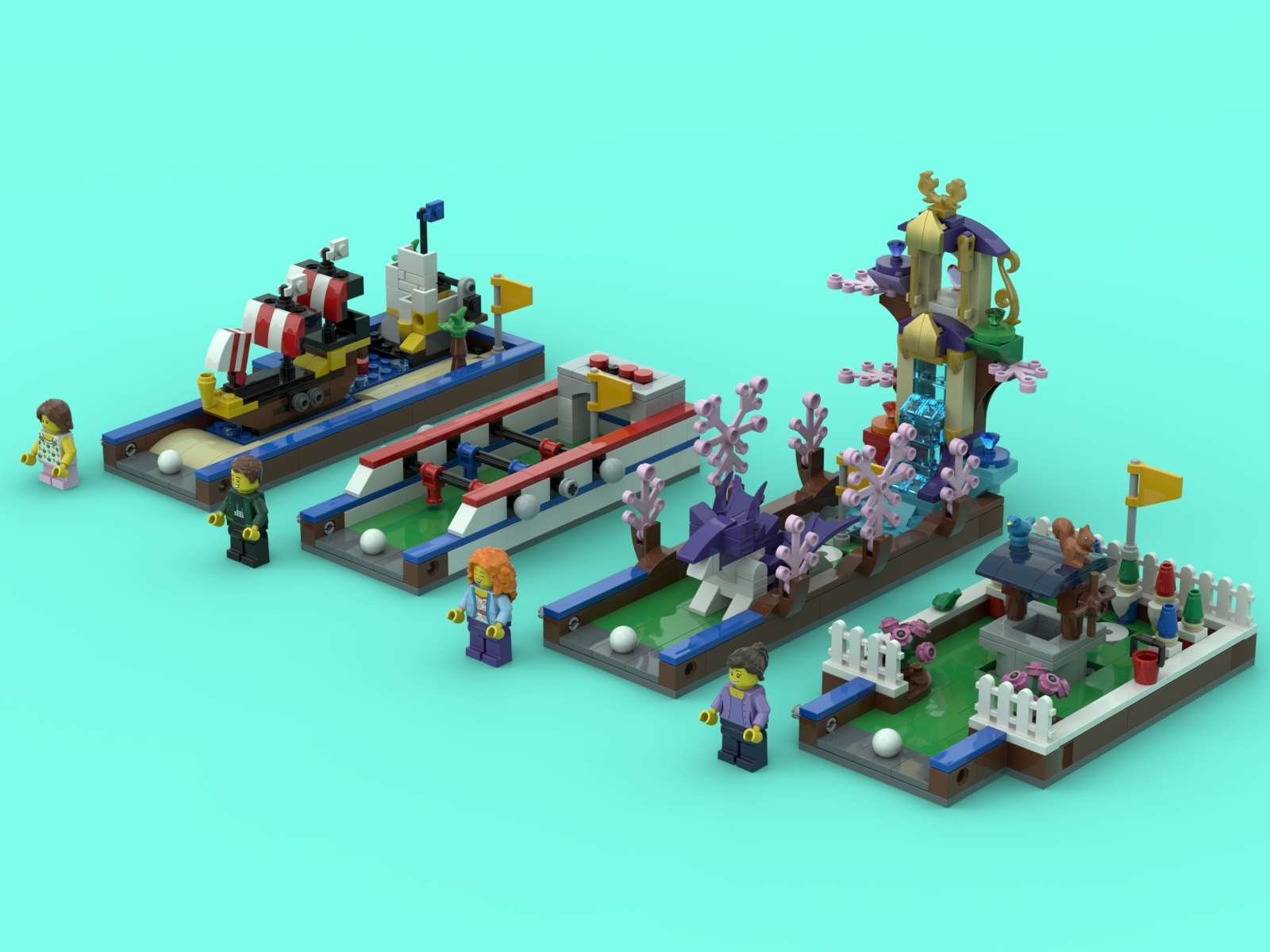[Miniature Golf Course] [BrickLink]