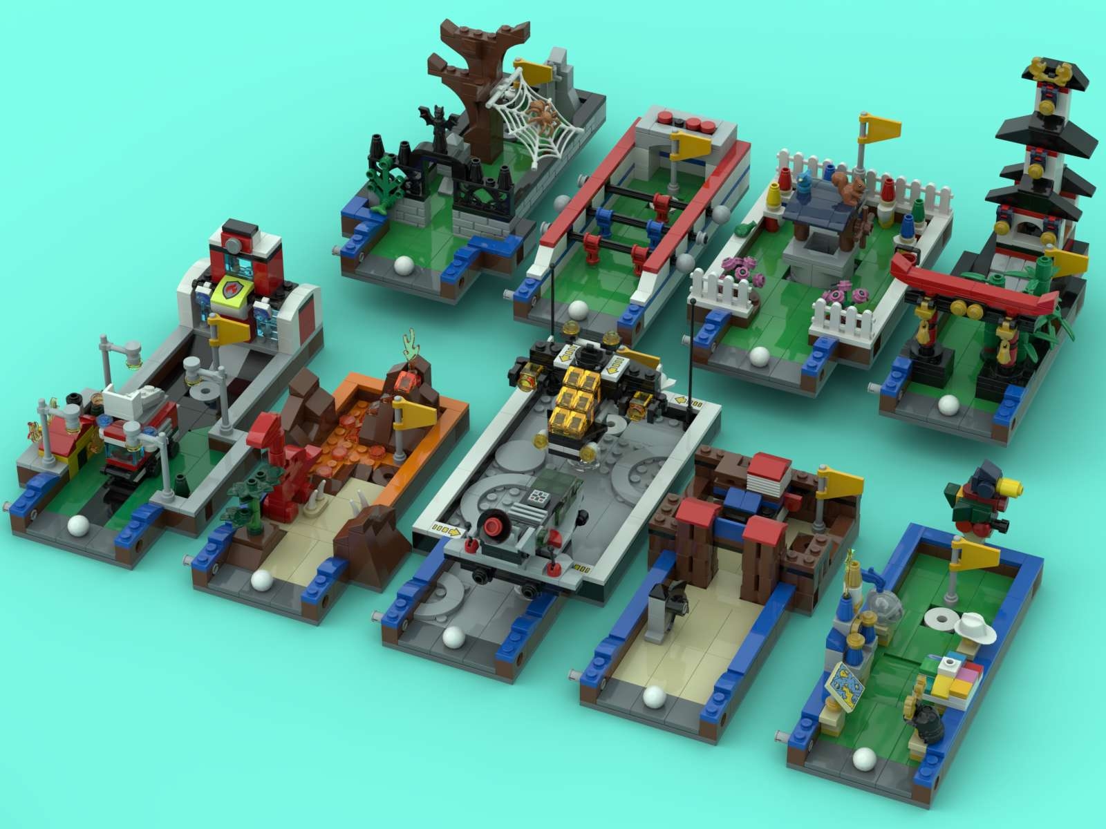 [Miniature Golf Course] [BrickLink]