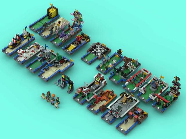 [Miniature Golf Course] [BrickLink]