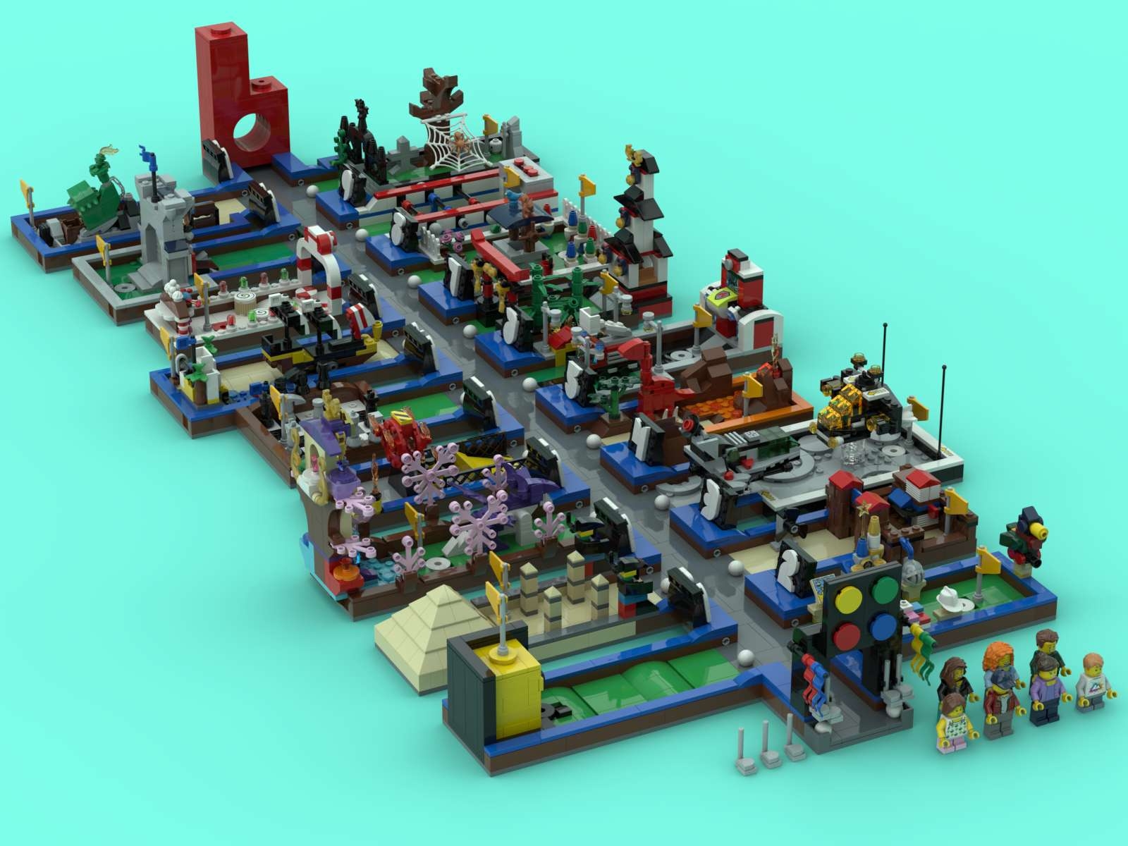[Miniature Golf Course] [BrickLink]