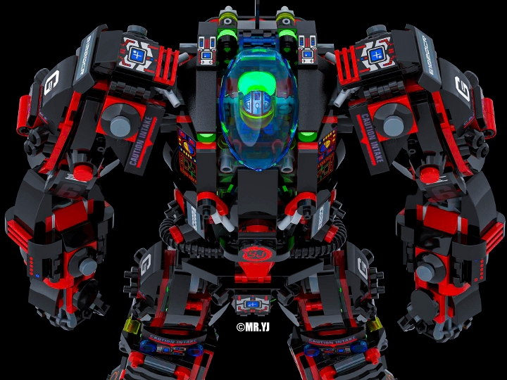 SPYRIUS MECHA Ver.2 by MR.YJ from BrickLink Studio [BrickLink]