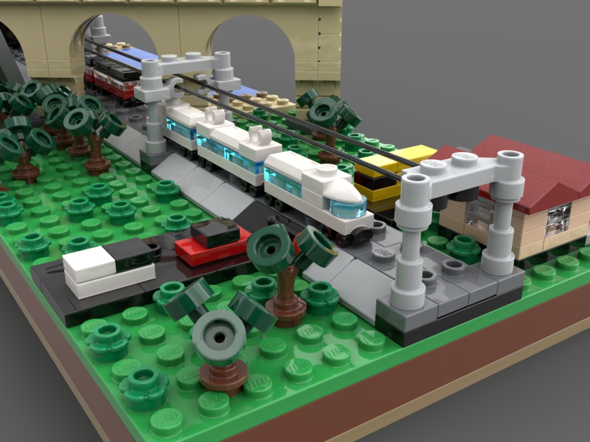Lego Micro Train