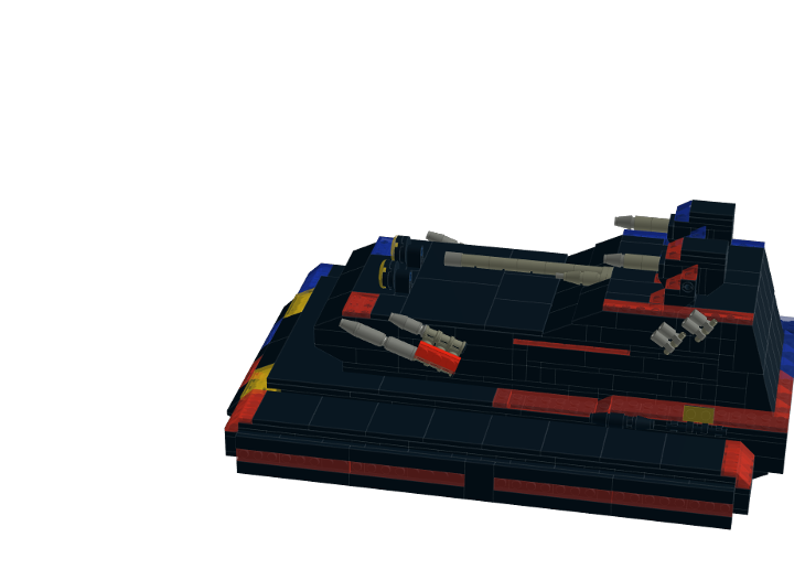 Police_Defender_CSX-6500 from BrickLink Studio [BrickLink]