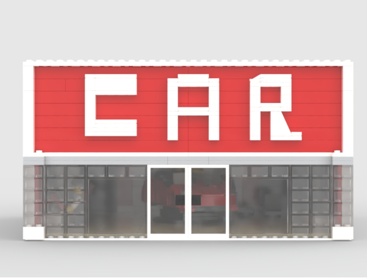 [MODULAR CAR SHOWROOM] [BrickLink]