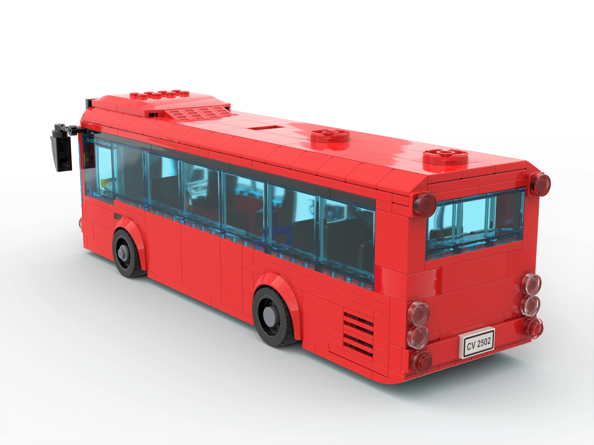 [City Bus and Bus Stop] [BrickLink]