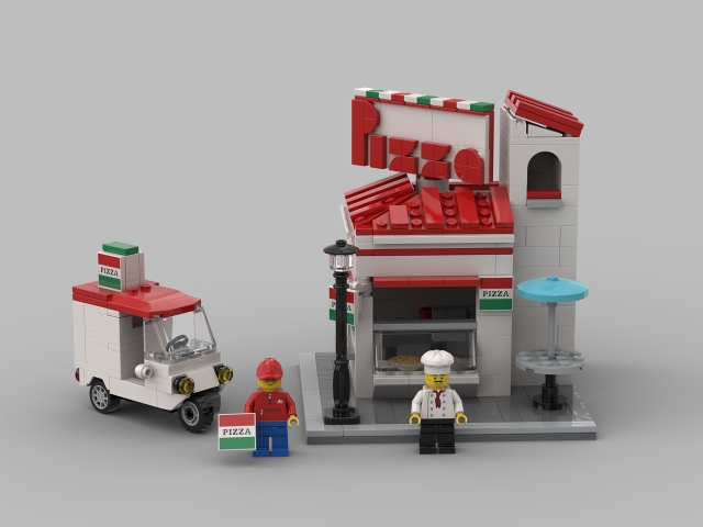 [Corner Pizzeria] [BrickLink]
