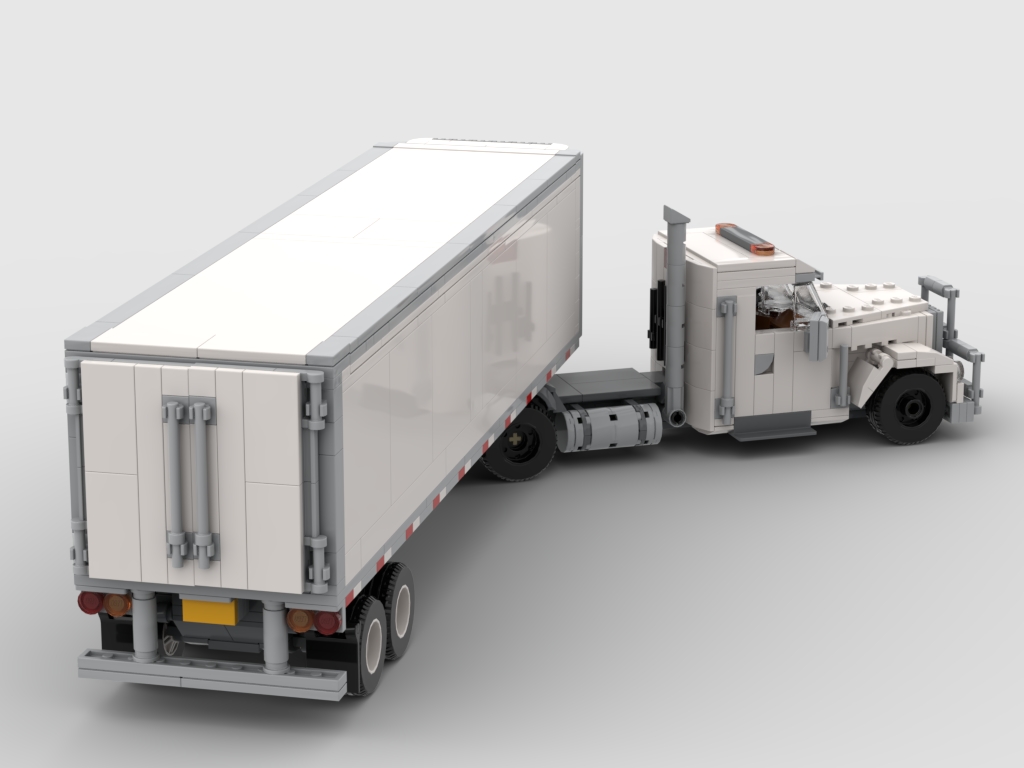 [Day Cab Semi Truck] [BrickLink]
