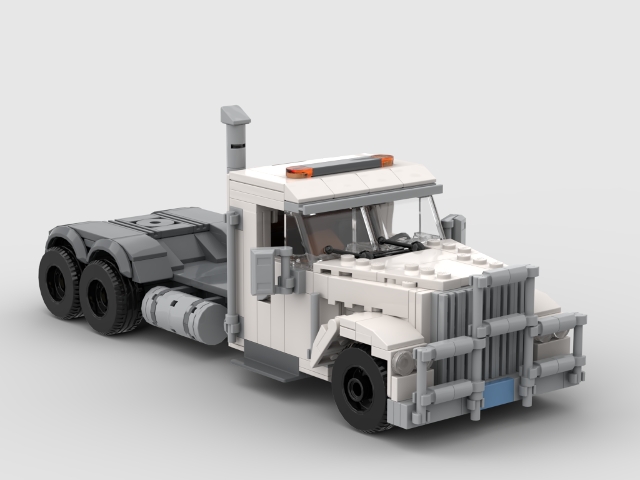 [Day Cab Semi Truck] [BrickLink]