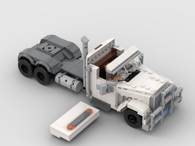 [Day Cab Semi Truck] [BrickLink]