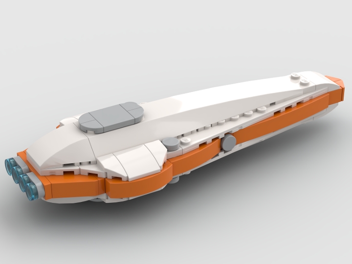 Fast Attack Cruiser from BrickLink Studio [BrickLink]