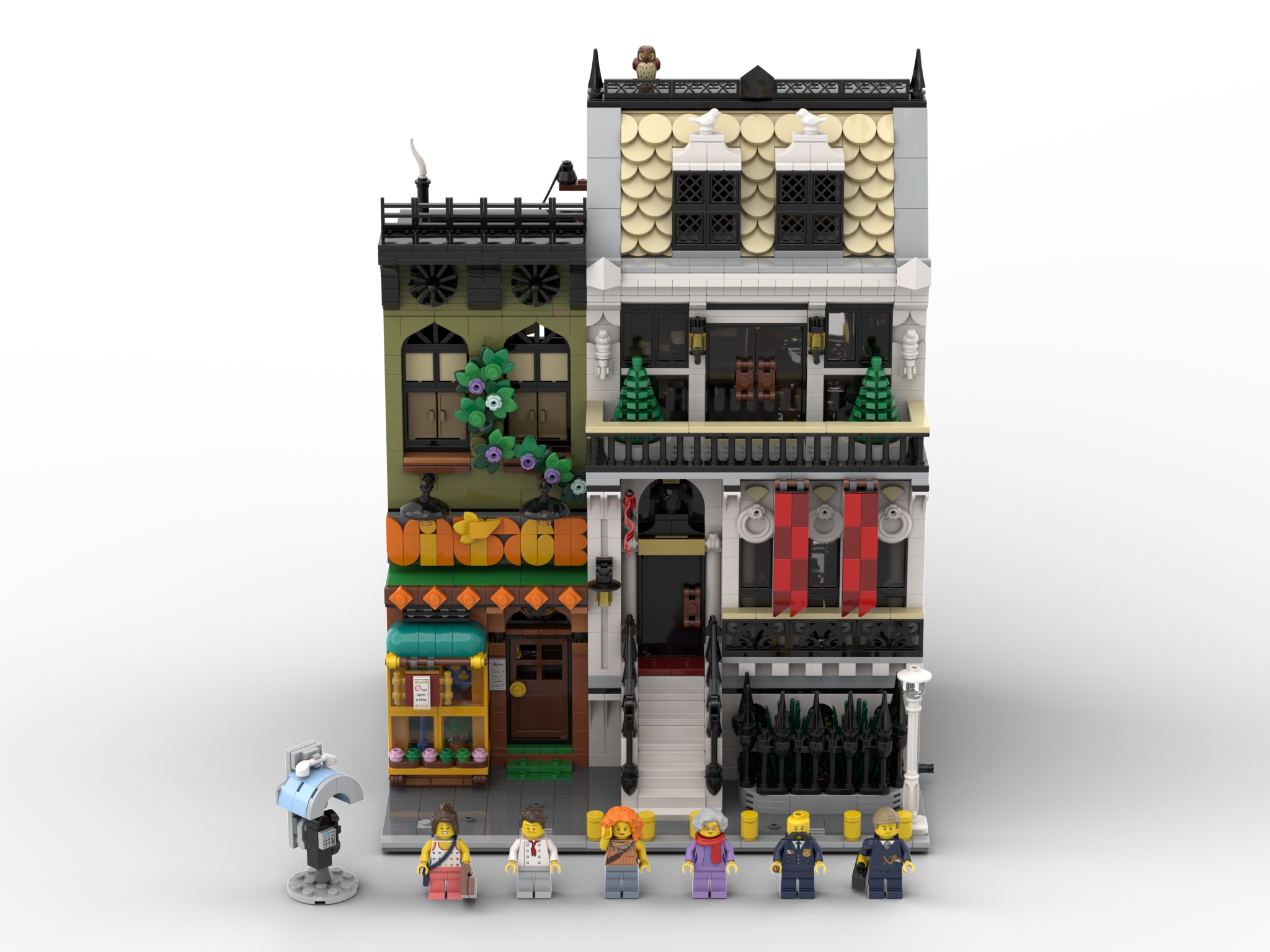 [Downtown Embassy - Modular Building] [BrickLink]