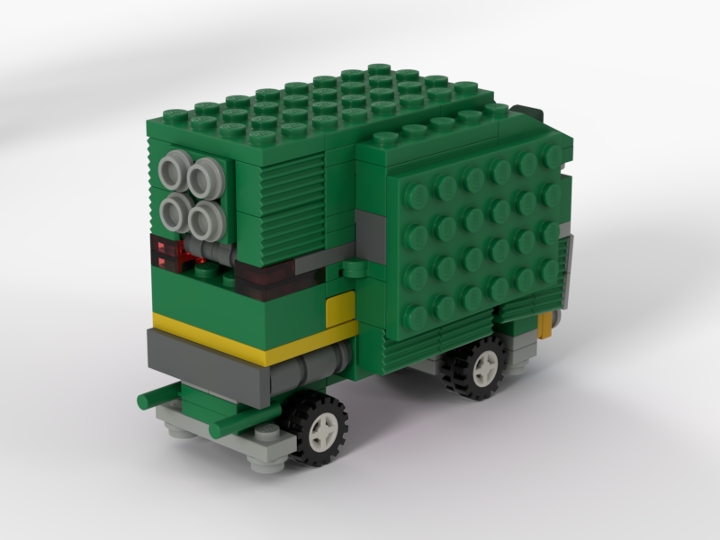 IXRolloutIX Lego Transformers #1: Quickstop from BrickLink Studio [BrickLink]