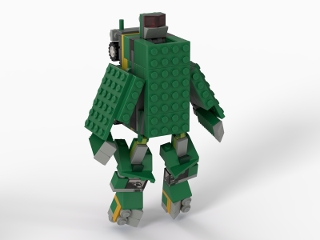 IXRolloutIX Lego Transformers #1: Quickstop from BrickLink Studio [BrickLink]