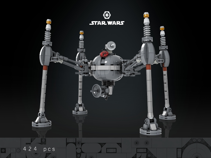OG-9 Homing Spider Droid from BrickLink Studio [BrickLink]