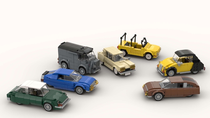 Citroen from BrickLink Studio [BrickLink]