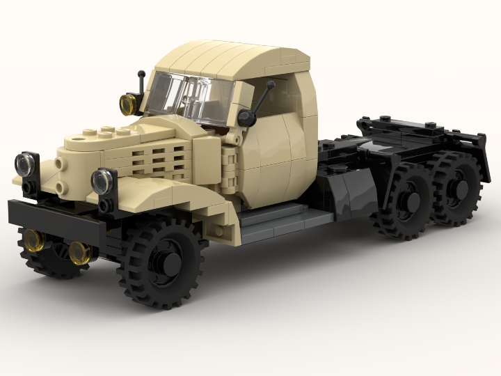 soviet army truck from BrickLink Studio [BrickLink]