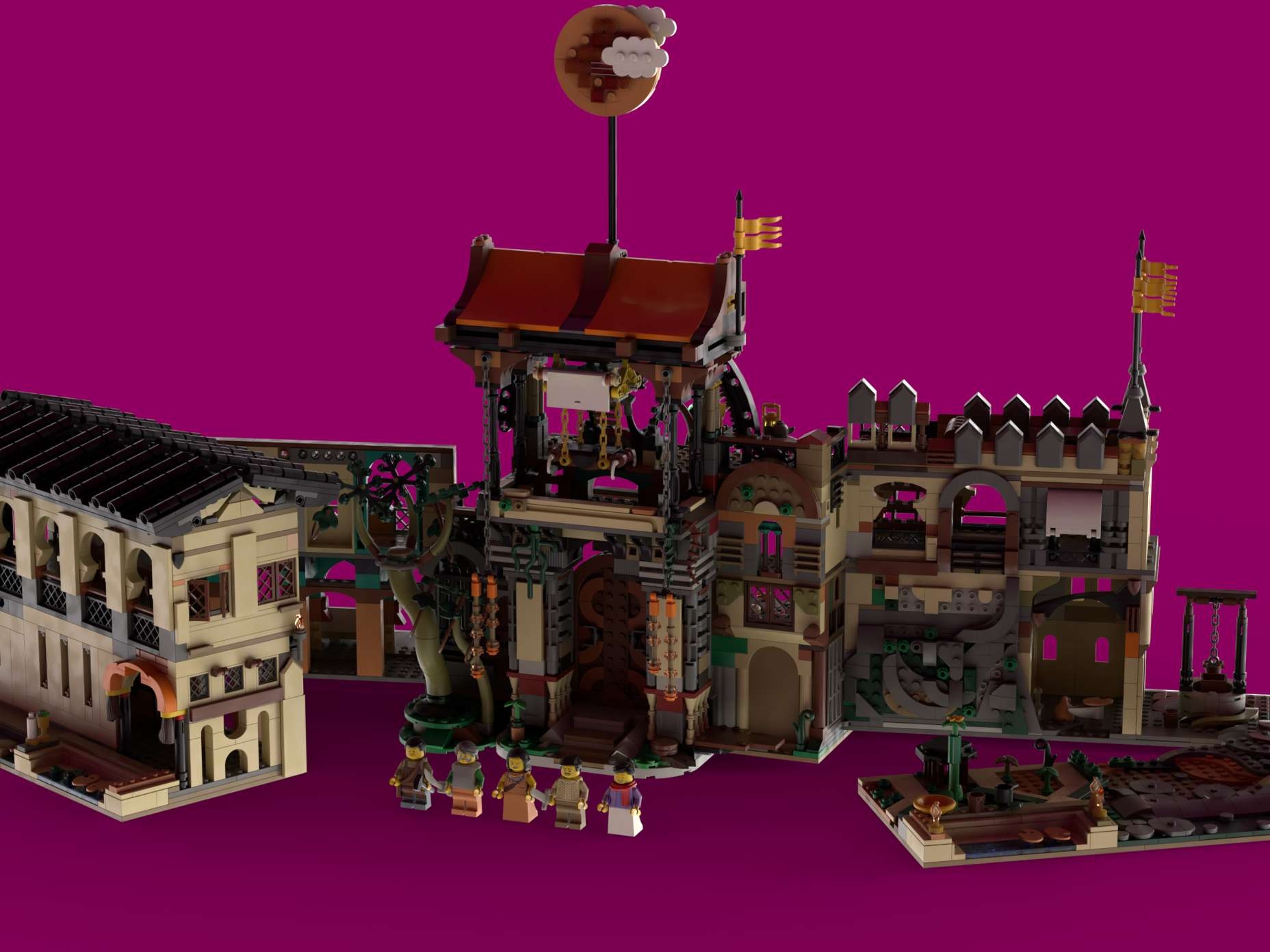 [Ancient Palace Courtyard] [BrickLink]
