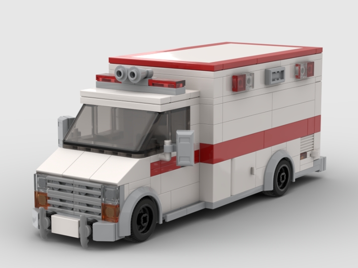 Type 1 Ambulance from BrickLink Studio [BrickLink]