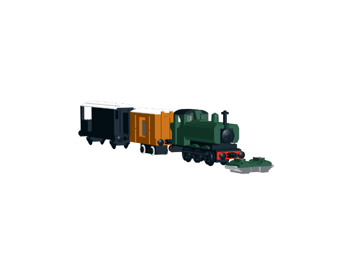 GWR 6400 CLASS PANNIER TANK from BrickLink Studio [BrickLink]