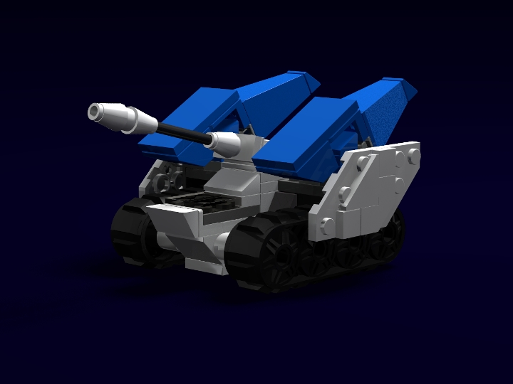 Star Fox - Landmaster Mini Model from BrickLink Studio [BrickLink]