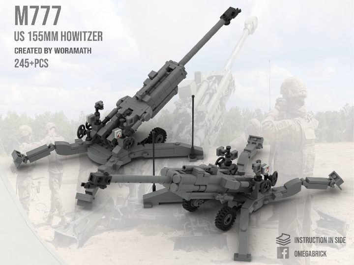 M777 from BrickLink Studio [BrickLink]