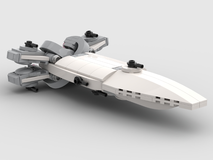Hyperion-class Cruiser from BrickLink Studio [BrickLink]