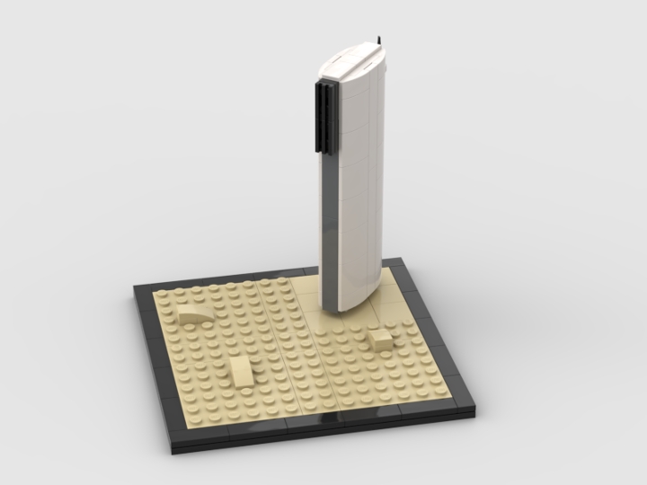 Futuristic Server Tower MOC from BrickLink Studio [BrickLink]