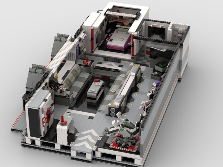 Cyberpunk Apartment from BrickLink Studio [BrickLink]