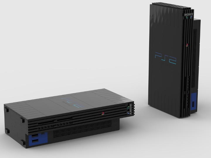 Sony Playstation2 - PS2 from BrickLink Studio [BrickLink]