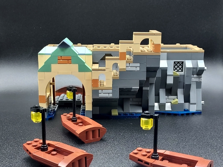 Hogwarts Boathouse & Caretaker's Office from BrickLink Studio [BrickLink]
