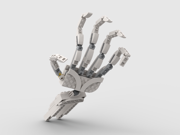 Posable figure_HAND from BrickLink Studio [BrickLink]