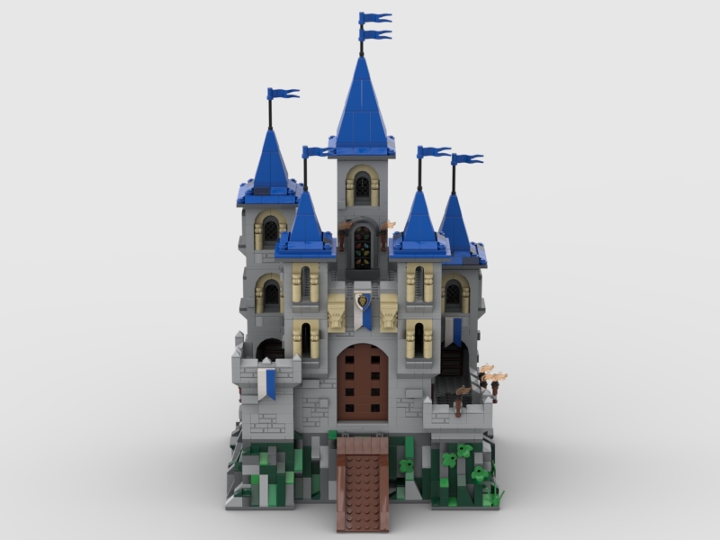 King Leo's new castle from BrickLink Studio [BrickLink]