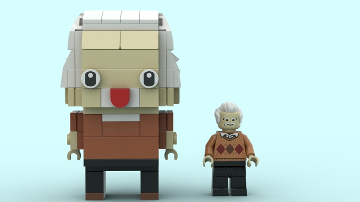 Albert Einstein from BrickLink Studio [BrickLink]