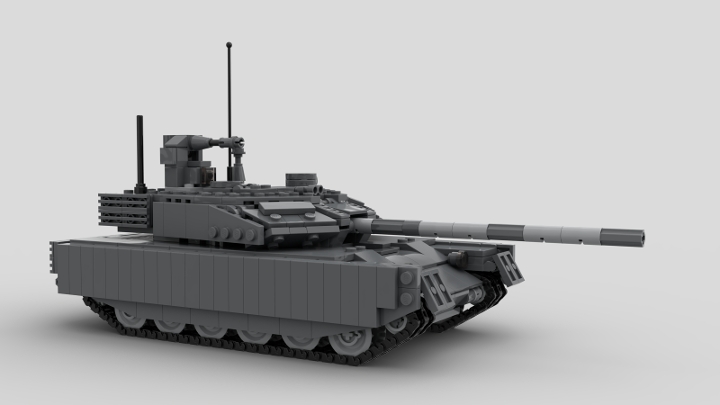T-90M MBT (Ver. 2.0) from BrickLink Studio [BrickLink]