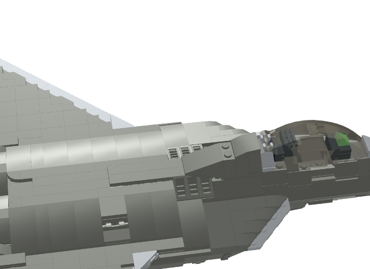 F-22 from BrickLink Studio [BrickLink]