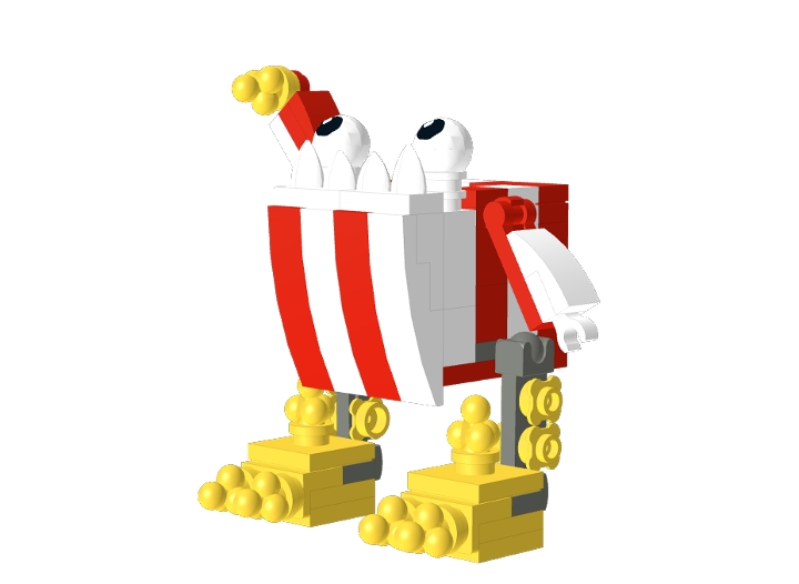 Popcorn Mixel from BrickLink Studio [BrickLink]