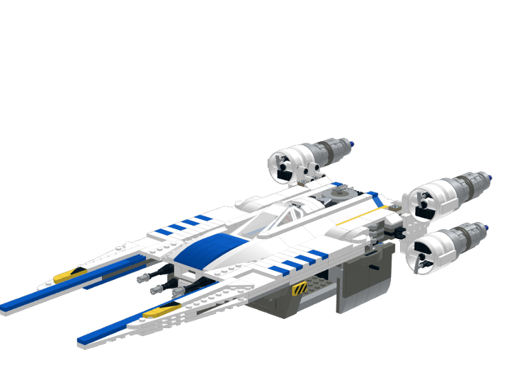 u-wing custom from BrickLink Studio [BrickLink]