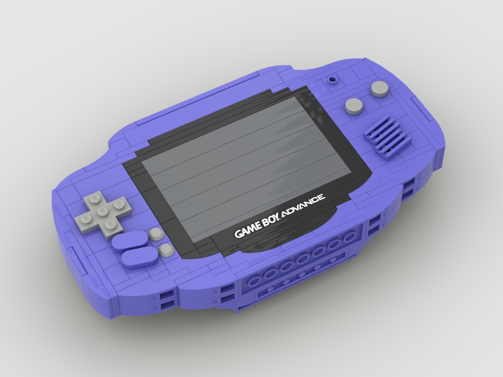 Gameboy Advance from BrickLink Studio [BrickLink]