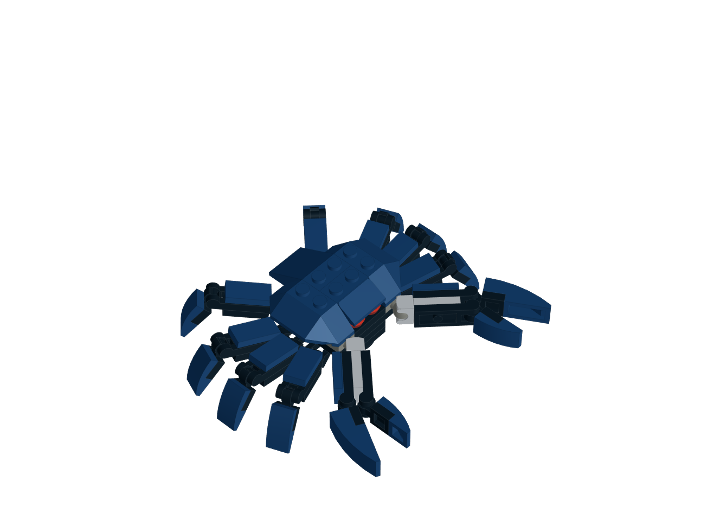 Crab from BrickLink Studio [BrickLink]
