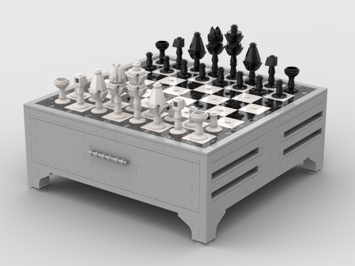 Game of Chess (2.0 Redesign) from BrickLink Studio [BrickLink]