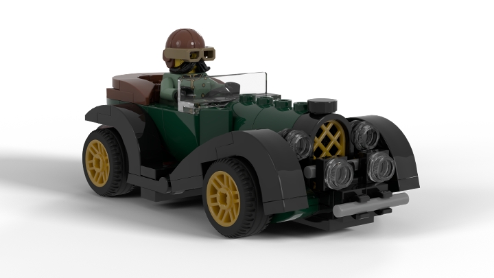 1920's Vintage Race Car from BrickLink Studio [BrickLink]