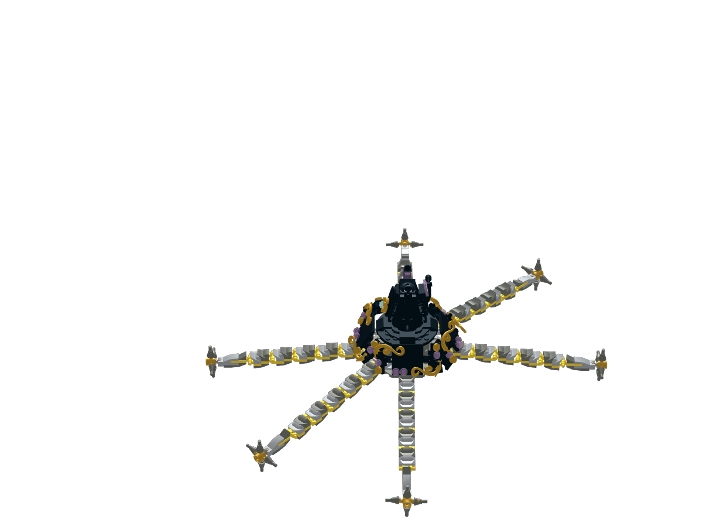 Zelda BOTW Gaurdian from BrickLink Studio [BrickLink]