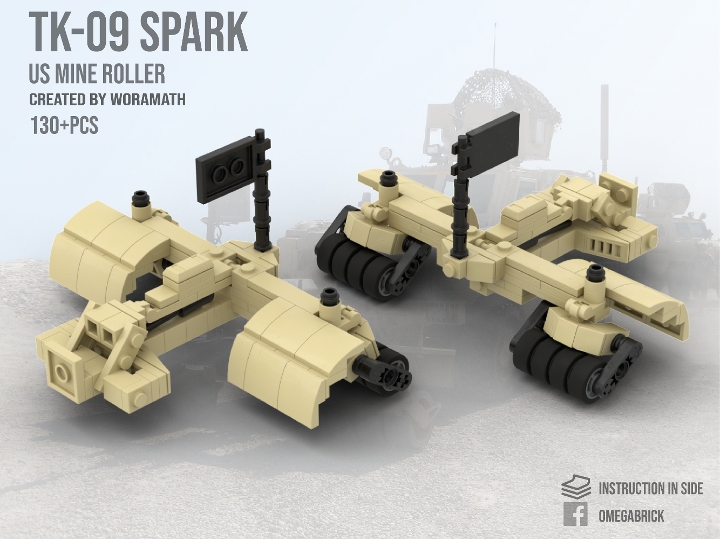 TK-9 SPARK Sand Edition from BrickLink Studio [BrickLink]