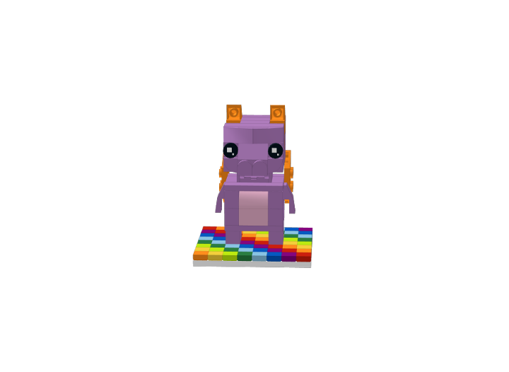 Figment BrickHead (Journey into Imagination) from BrickLink Studio ...