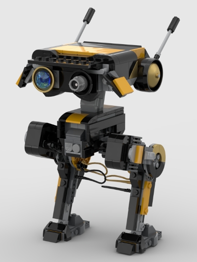 BD-1 (Black and Gold) from BrickLink Studio [BrickLink]